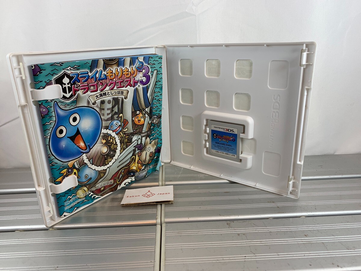 Nintendo 3DS Slime Morimori Dragon Quest 3 Square Enix Japanese with ...