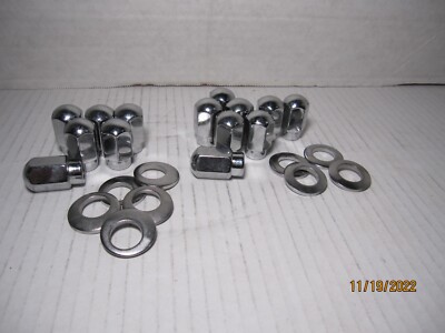 20 MIXED MAG LUG NUTS CRAGAR STEEL UNI WHEELS 10 LUG 1/2-20, 10 LUG 7/ ...