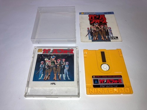 Gall Force: Eternal Story Boxed Nintendo Famicom Disk system FC Japan ...