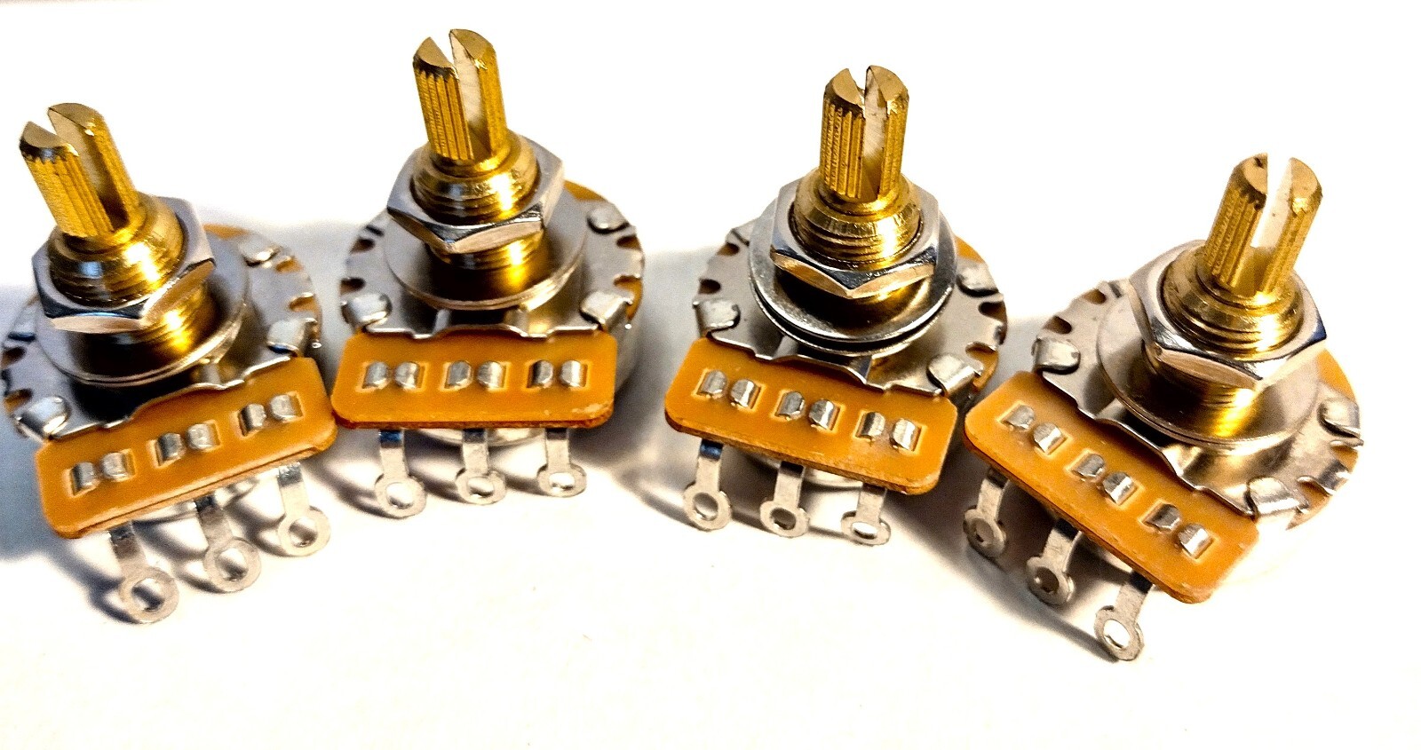 Pre Wired SG Guitar short shaft Potentiometers 500k 3/8" kit high ...