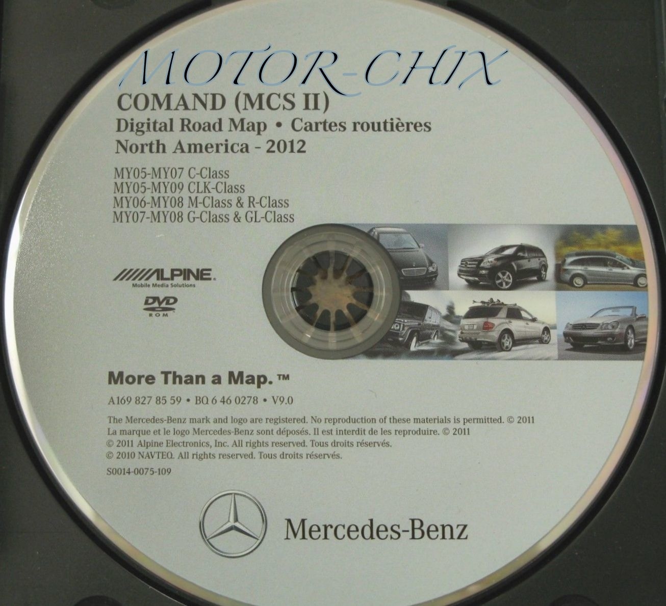 2012 Mercedes COMAND MCS II GPS Navigation Map Update Disc | eBay