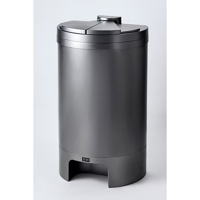 DiETZ DustBox30 Foot Sensor Trash Can 30L VA-DIETZ-SO30-SGY silver gray ...
