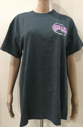 Gildan Womens Pink Heals Short Sleeve T-Shirt Black 3XL | eBay