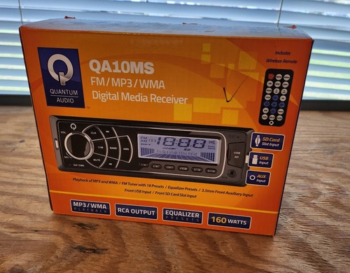 QUANTUM AUDIO QA10MS DIGITAL MEDIA AM/FM RECEIVER PLAYER REMOTE | eBay