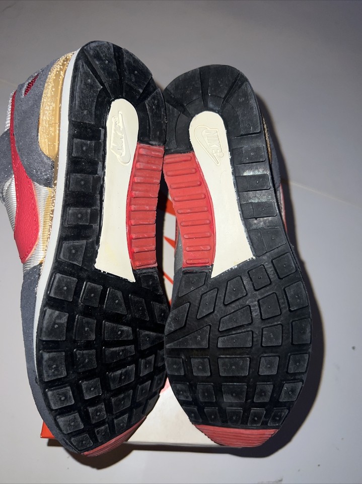 1988 Kids NIB OG Nike 8209 Air Pegasus Size 2Y Grey Red Blue Vintage | eBay