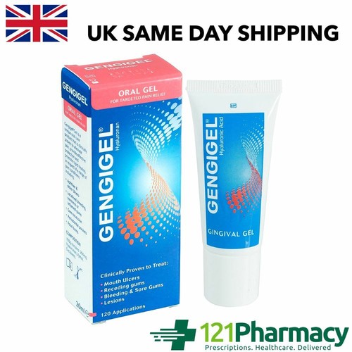 Gengigel Oral Gel - 20 ml | PROVEN | MOUTH ULCERS | RECEEDING GUMS ...
