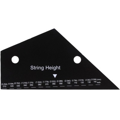 Height Measurement String Gauge Ruler Black String Action Gauge Ruler ...