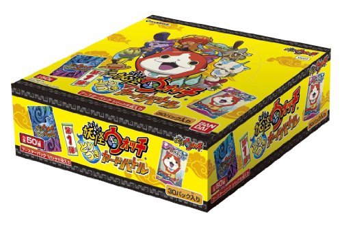 Youkai watch Toritsuki card battle first edition booster pack YW01 BOX ...