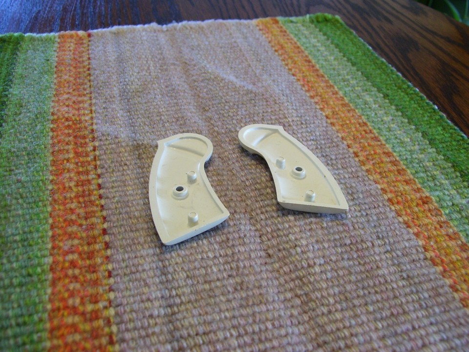 Factory Original Clerke 1st .22 / .32 White Plastic Revolver First ...