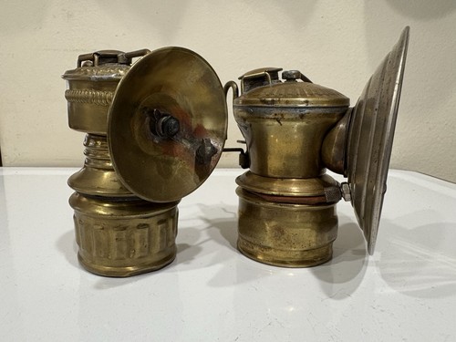 Autolite & Guys Dropper Miner Carbide Hat Lamps | eBay
