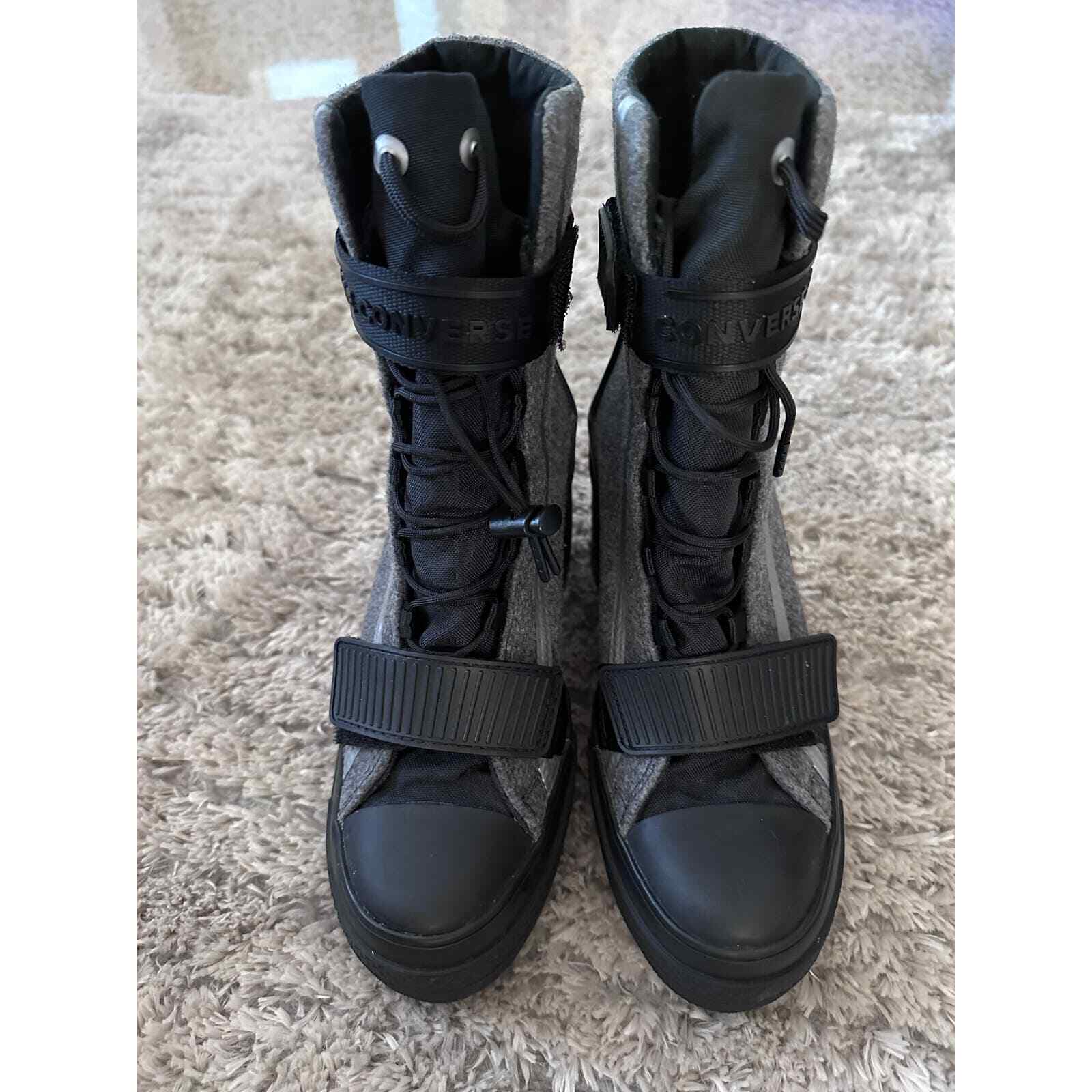 Converse women's hi top chuck taylor allstar GR82 platform boots size 6