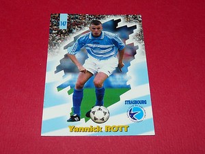 Panini football card 98 1997-1998 yannick rott rc strasbourg Alsace ...