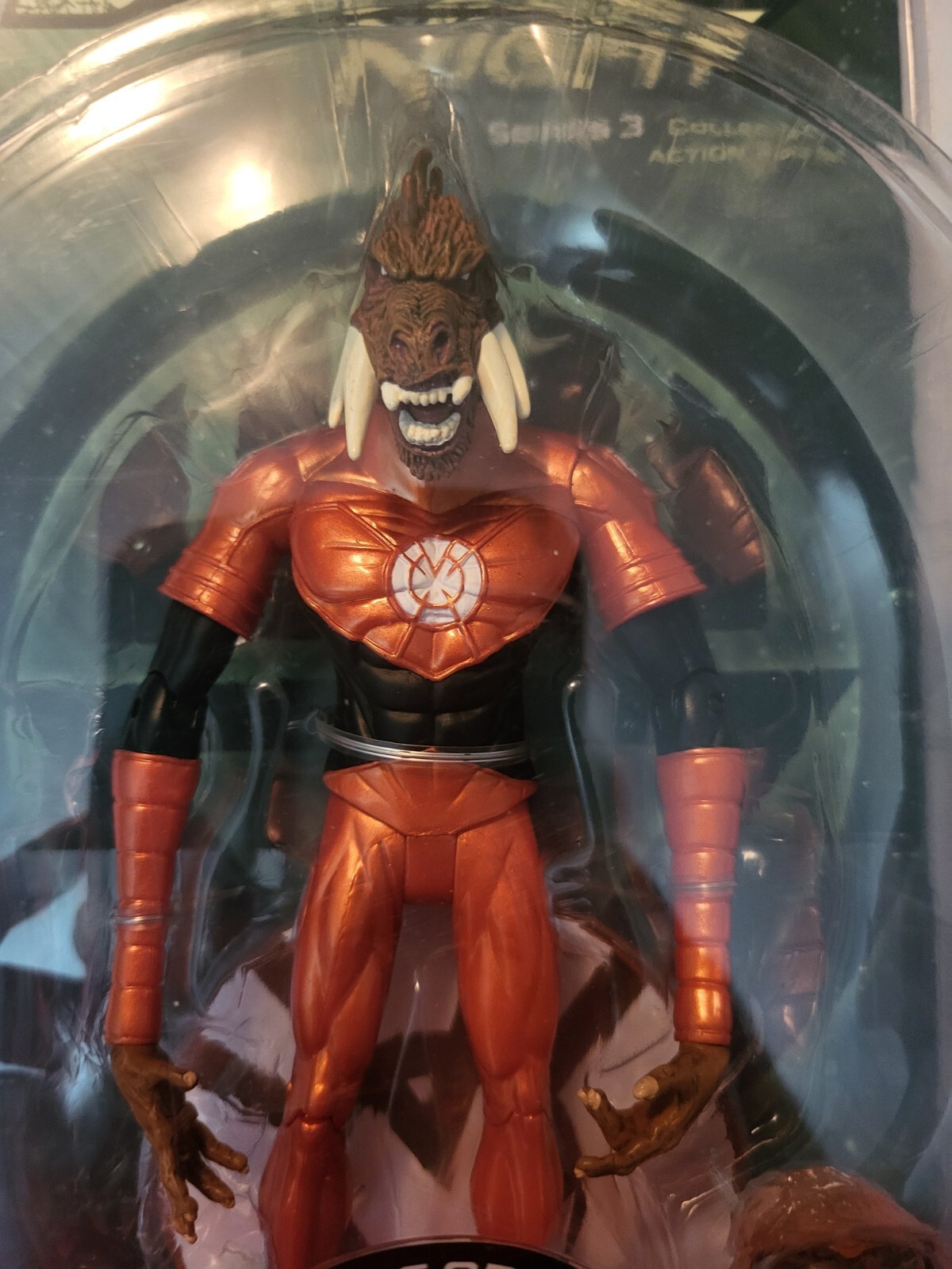 DC Direct Blackest Night Series 3 Larfleeze The Orange Lantern w ...