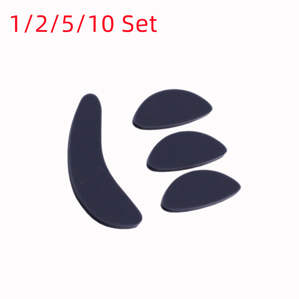1/2/5/10 Set 0.8mm Thickness Mouse Feet Skate For Logitech M570 Gaming ...