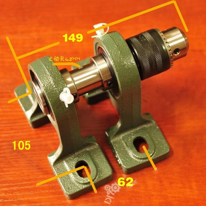 Wood Lathe Tailstock DIY Homemade Woodworking Lathe Tailstock 13mm ...