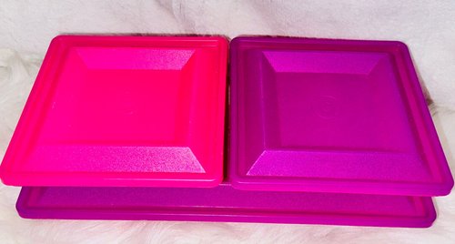 3 Piece TUPPERWARE Get Together Buffet Serving Set With Lids | eBay