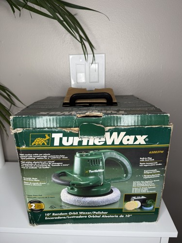Turtle Wax 65003tw 10” Random Orbit Waxer Polisher New In Box Hard ...