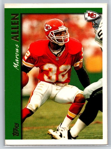 1997 Topps Marcus Allen Kansas City Chiefs #250 | eBay