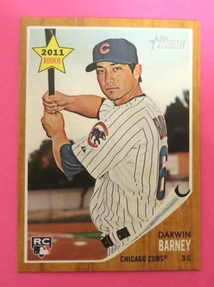 2011 Topps Heritage, Chicago Cubs - DARWIN BARNEY (RC) | eBay
