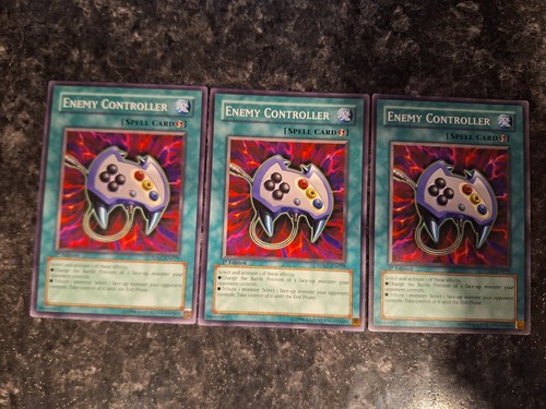 3X Enemy Controller SDSC-EN029 - Yugioh Yu Gi Oh! Playset 1st Edition | eBay