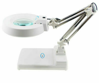 10X Magnification LED Desk Lamp Magnifier Watch Maintenance Inspection ...