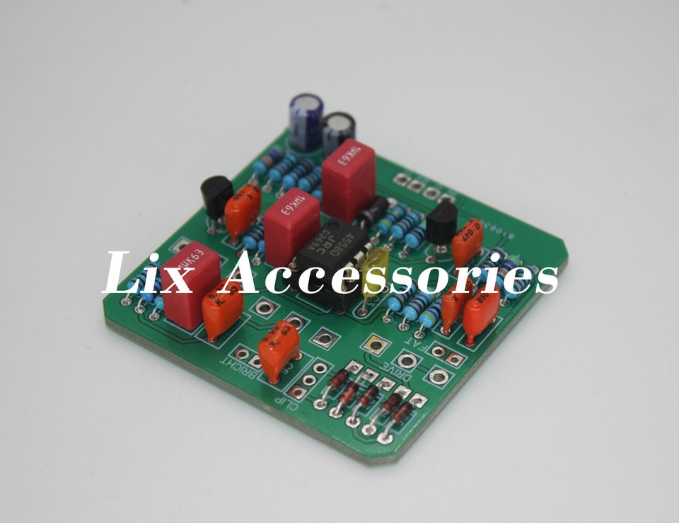 DIY handmade electric guitar effector TS808 overload Overdrive circuit ...