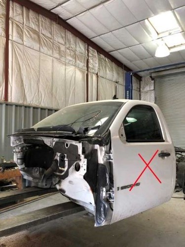 07-14 Sierra 2500 USED Single Cab 2DR WHITE Bare Stripped Cabin Cab | eBay