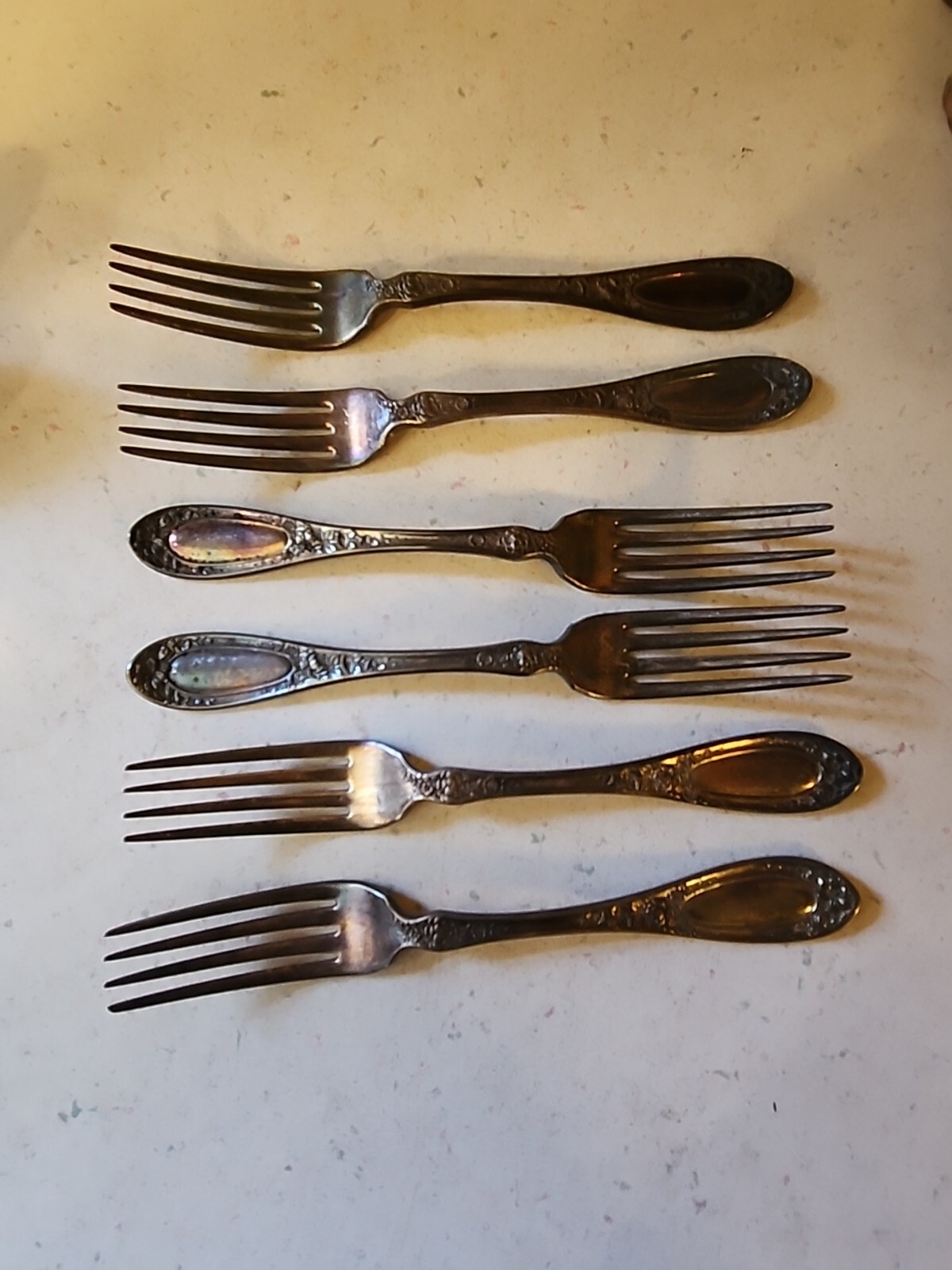 R. Wallace "Blossom" Sectional Triple Plate 18pc 1835 Flatware Service ...