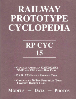 Railway Prototype Cyclopedia 15 RPC GENERAL AMERICAN BOX CARS PRR ...