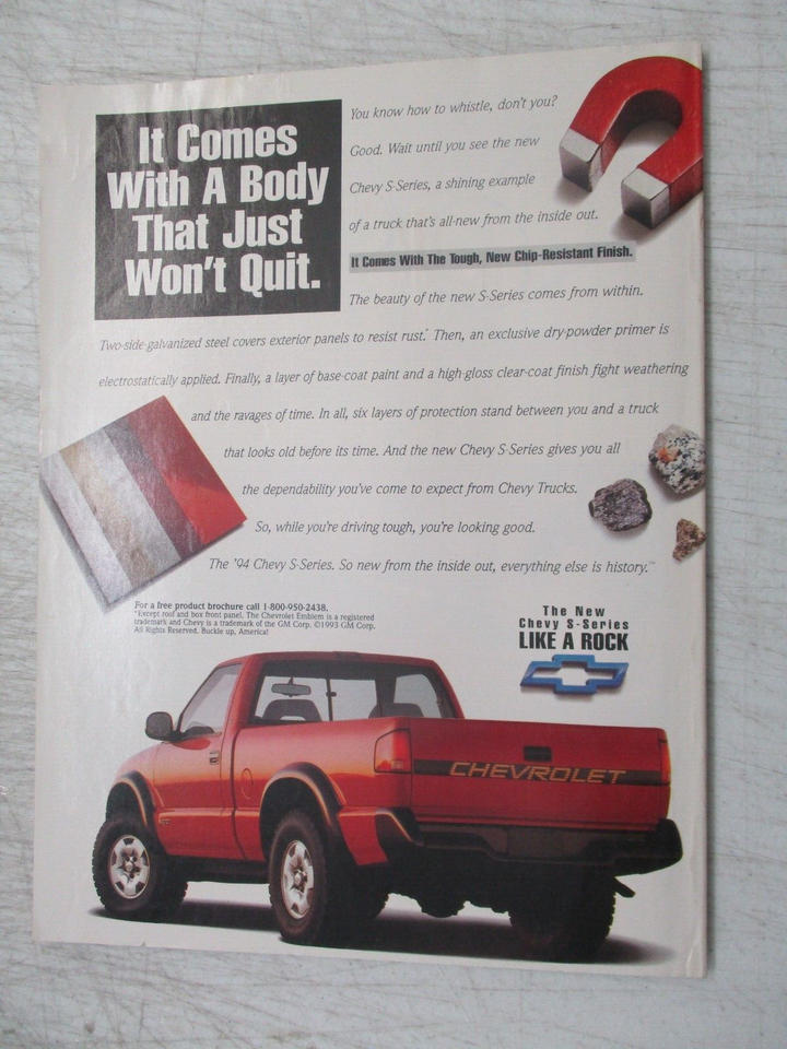 MOTOR TREND MAGAZINE JUNE 1994 1995 MONTE CARLO Z34 PONTIAC FIREBIRD ...