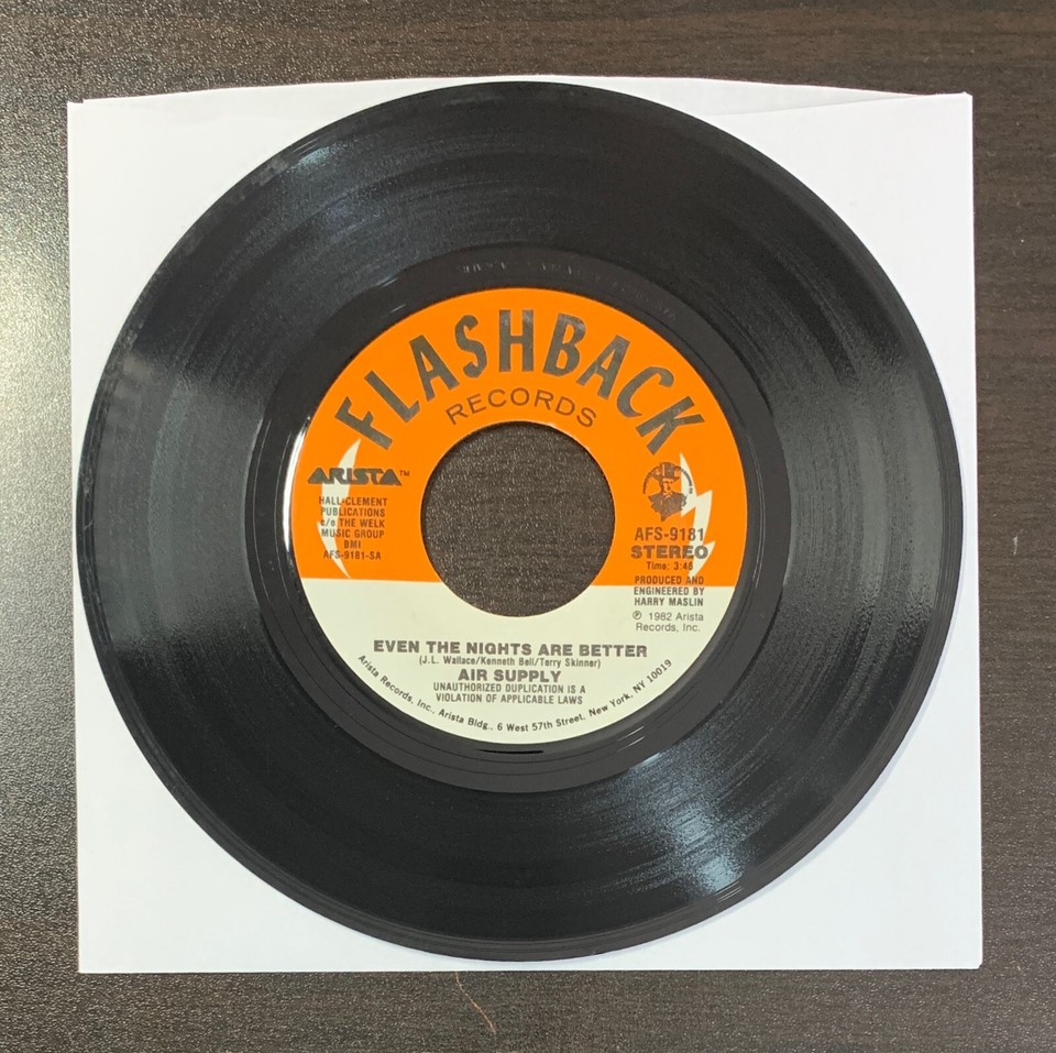 Vinyl 45 Classic Hits From The 60s & 70s - ULTRASONICALLY CLEANED ...