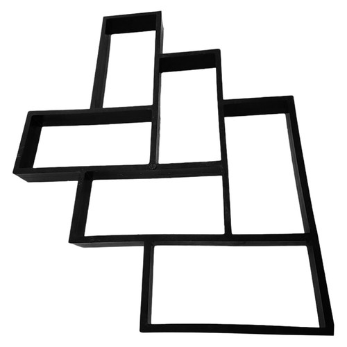 Rectangular Masonry Mold Diy Brick Paver Molds Concrete Walkway Maker ...