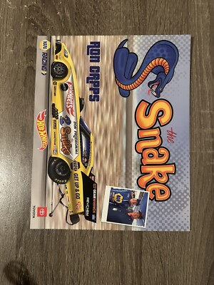 Ron Capps Snake Tribute Hero Card Handout (unsigned) | eBay