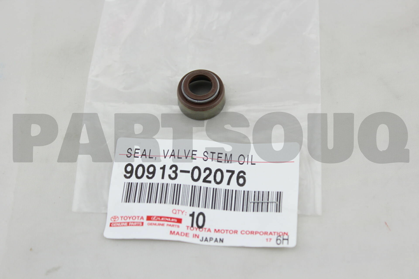 9091302076 Genuine Toyota SEAL OR RING, O(FOR VALVE STEM OIL) 90913 ...