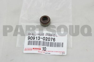 9091302076 Genuine Toyota SEAL OR RING, O(FOR VALVE STEM OIL) 90913 ...