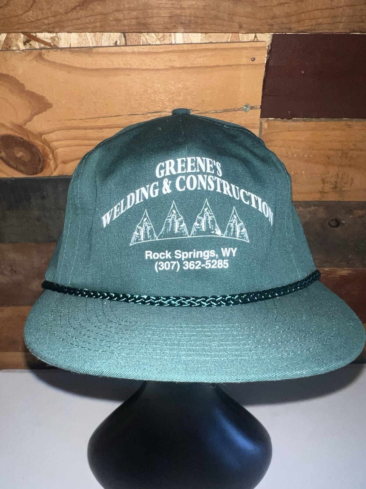 NEW Vintage Greene's Welding and Construction Green S… - Gem