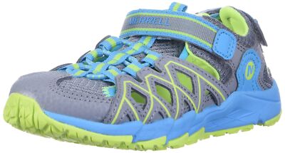 Merrell Girl's Hydro Quench (Toddler/Little Kid/Big Kid) Grey/Turquoise ...