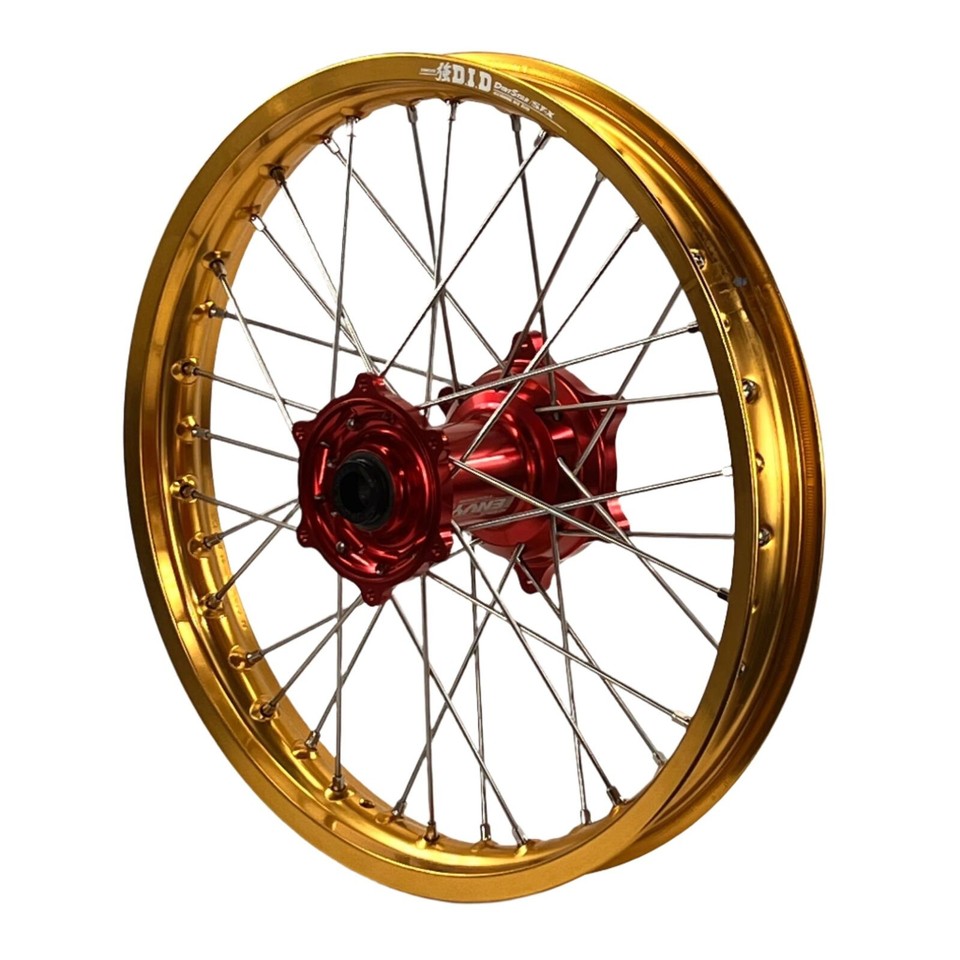 KTM 150 XC-W 2017-2023 Envy / DID Wheelset Wheels Pair 21/18 Gold Rims ...