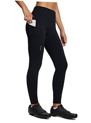 Womens Winter Cycling Pants Padded Bike Thermal Tights Fleece Large 01 ...