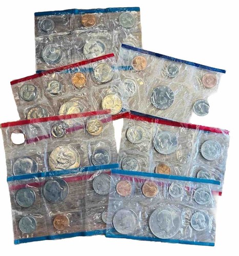 Lot Of Uncirculated Coins United States Mint Set In The Original ...