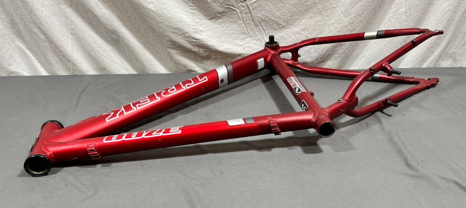 2007 Trek 3700 18" Alpha Custom Aluminum Mountain Bike Frame +BB Red ...