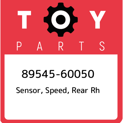 89545-60050 Toyota Sensor, speed, rear rh 8954560050, New Genuine OEM ...