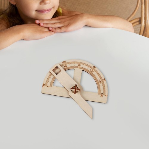 DIY Handmade Angle Ruler Small Inventions Education Model for Kids | eBay