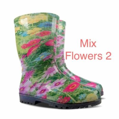 Wellington Boots Womens Ladies Wellies Waterproof Walking Gardening ...