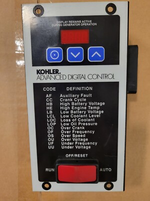 Kohler Advanced Digital Control Board - GM28707 | eBay