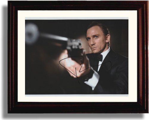 Unframed Daniel Craig Autograph Promo Print - Bond | eBay