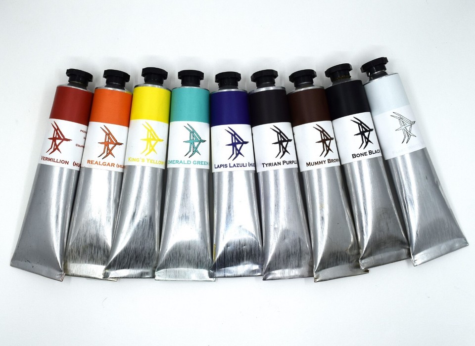 The World's Rarest Colors - Intermediate Set - Handmade Oil Paint ...