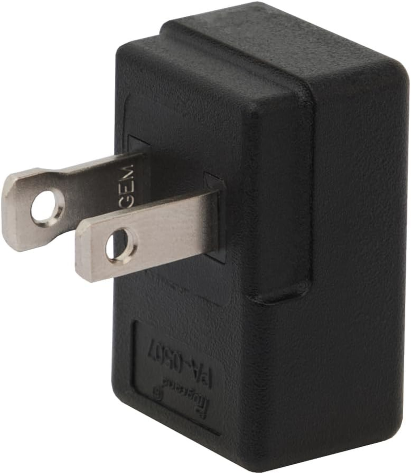 Right Angle Adapter,2-Prong 90 Degree Upward Angled AC Adapter ...