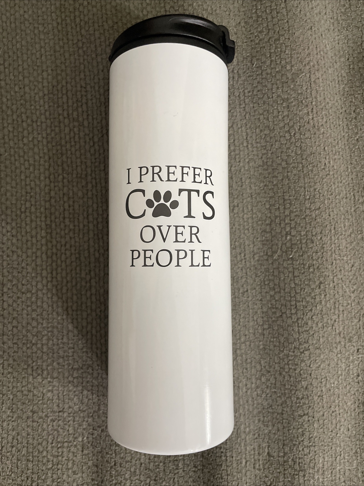 “I Prefer Cats Over People” Water Bottle Hydro Flask 16oz Insulated | eBay