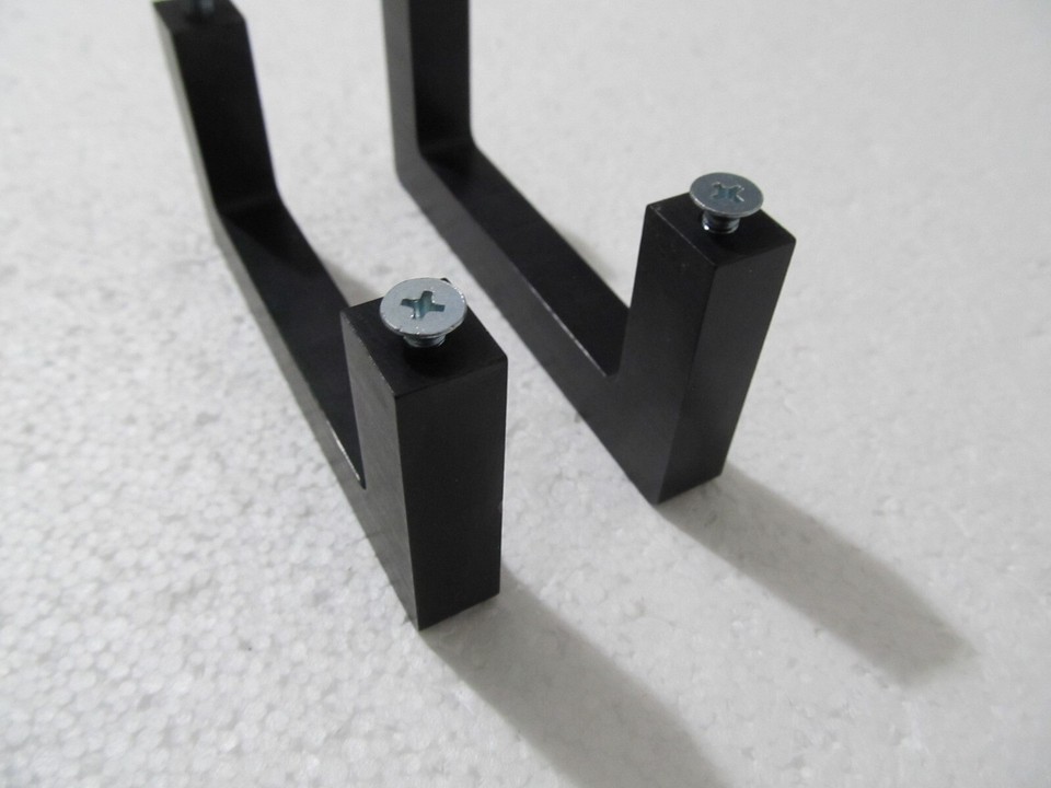 3U Aluminum Rack Mount Handles w/ Screws - Equipment Amplifier Black | eBay